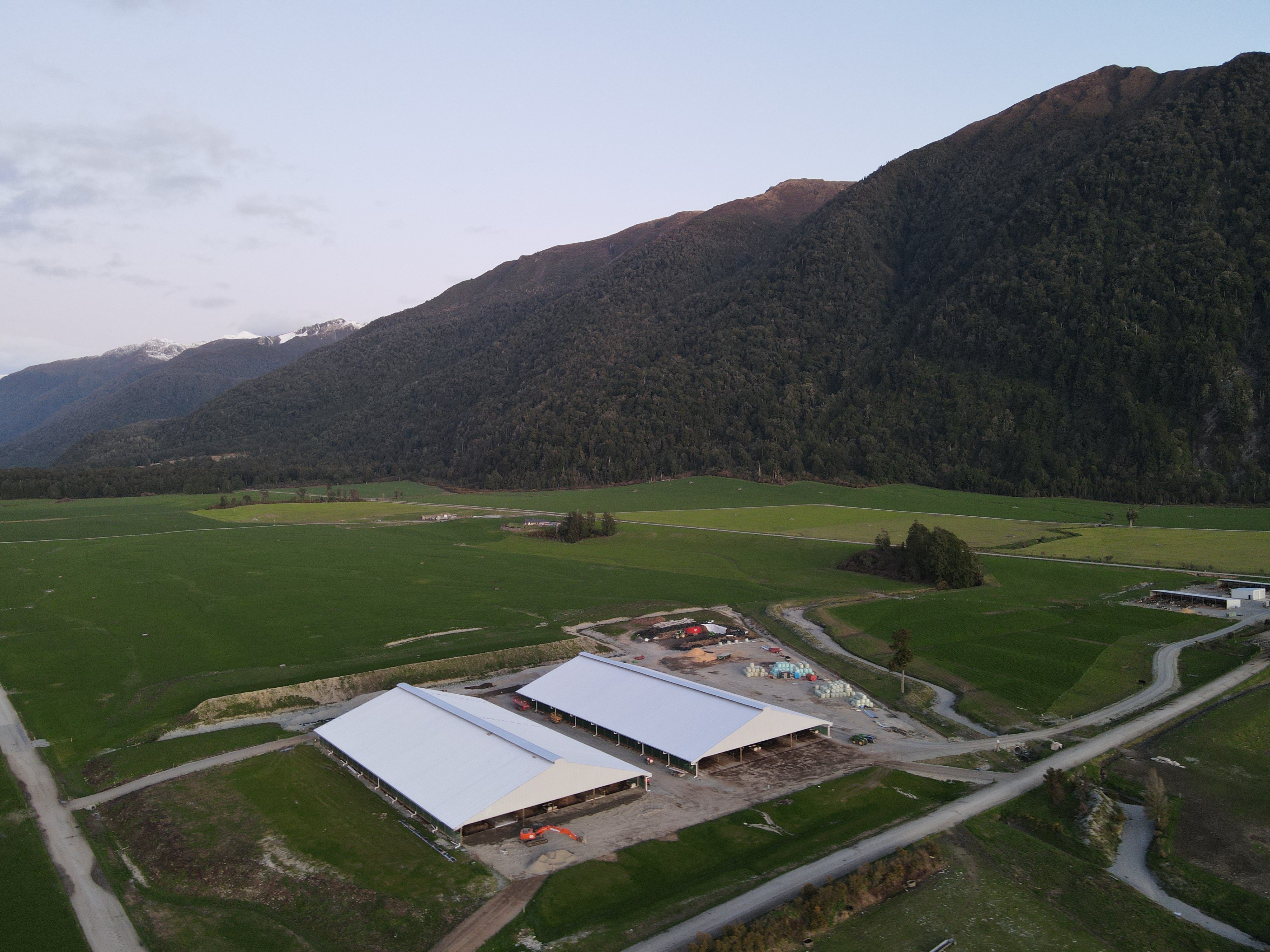 Prospect Farms - Murray Coates - Cow Composting Barn - Haupiri